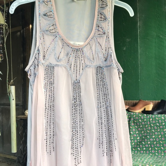 hopeless Romantic | Tops | Hopeless Romantic Vintage Looking Sequin ...
